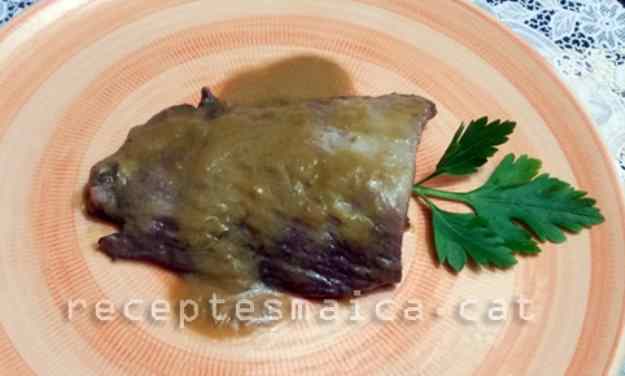 Secret de porc ibèric amb salsa | Celler-Adocse