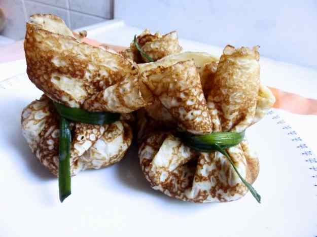 Creps farcides de rap i llagostins | Celler-Adocse