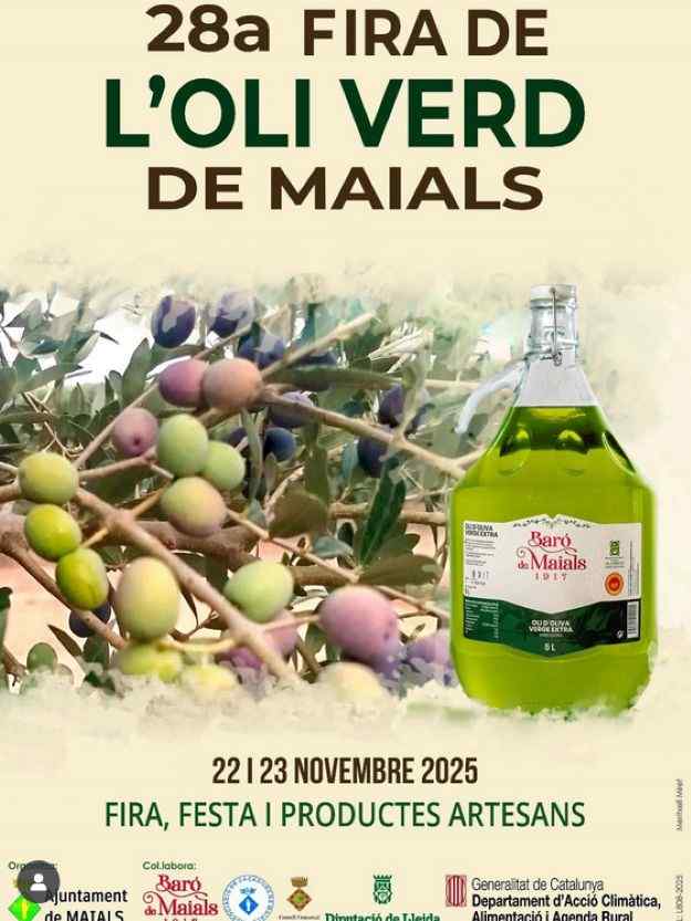 28a Fira de l’Oli Verd – Maials | Celler-Adocse